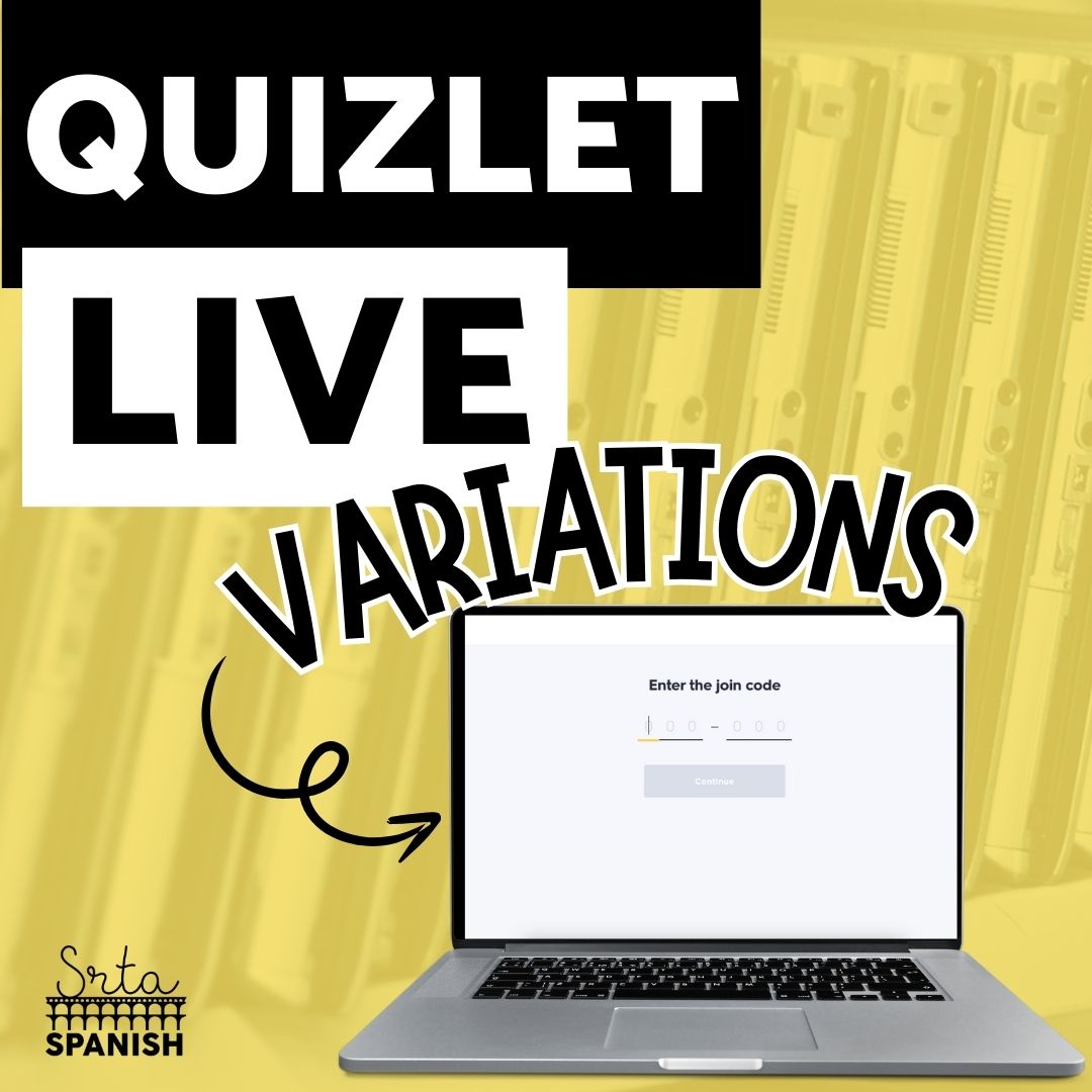 How to Play Quizlet Live in Class: Easy Variations - Srta Spanish