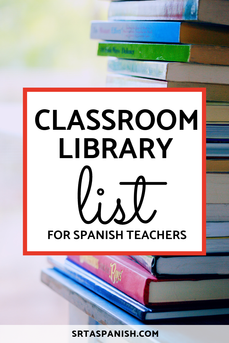 FVR Library List - Time Saver for Spanish Teachers! - Srta Spanish