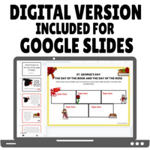 Cultural Reading Activity El Día de Sant Jordi PRINTABLE and DIGITAL ...