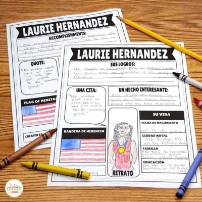 Easy to Use Hispanic Heritage Month Activities for Spanish Class - Srta ...