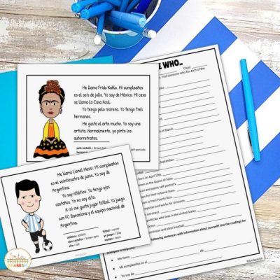 Easy to Use Hispanic Heritage Month Activities for Spanish Class - Srta ...