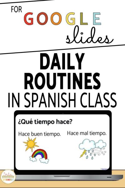 How I Teach Weather in Spanish Class - Srta Spanish