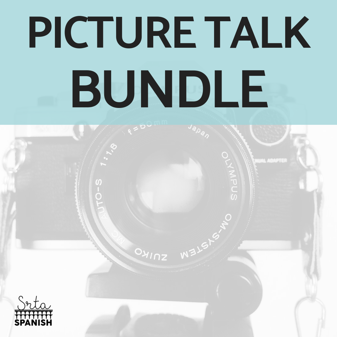 How to Use Picture Talk Activity for Language Class - Srta Spanish