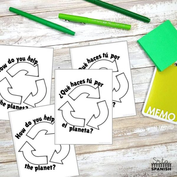 Earth Day Activities for Spanish Class - Srta Spanish