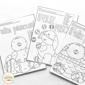 Easter Activities for Spanish Class - Srta Spanish