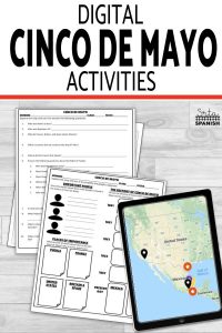 Digital Cinco de Mayo Activities for Spanish Class - Srta Spanish