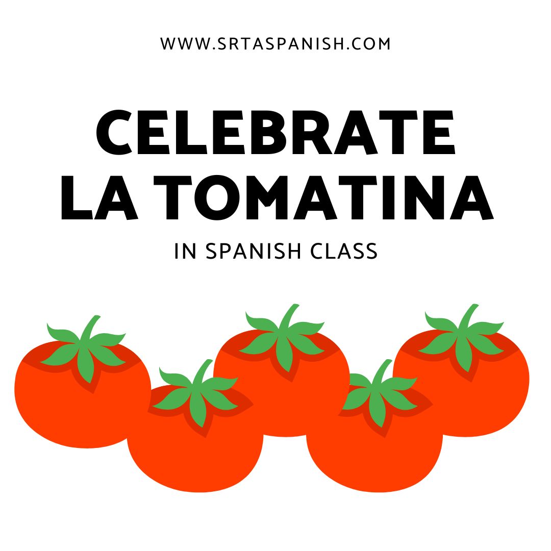 La Tomatina Activities and Lesson Plans for Spanish Class - Srta Spanish