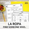 Clothing La Ropa Spanish Speaking Activity - Srta Spanish