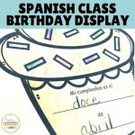 Mi Cumpleaños Es Birthday Classroom Display - Srta Spanish