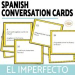 El Imperfecto Spanish Imperfect Speaking Activity with DIGITAL Option ...