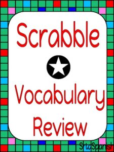 Scrabble Vocabulary Game - Srta Spanish