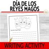 Three Kings Day Día de Los Reyes Magos Writing Activity - Srta Spanish