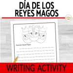 Three Kings Day Día de Los Reyes Magos Writing Activity - Srta Spanish