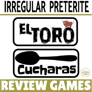 Irregular Preterite Verbs in Spanish Review Game - Srta Spanish