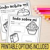 Spanish All About Me Worksheet and Digital Activity - Srta Spanish