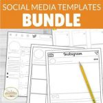 Social Media Template Bundle Instagram, Snapchat, & Twitter with ...