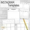 Social Media Template Bundle Instagram, Snapchat, & Twitter with ...