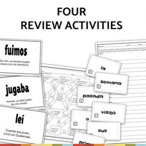 Preterite vs Imperfect Activities MEGA BUNDLE - Srta Spanish