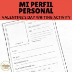 Spanish Valentine's Day Feliz Día de Amor y Amistad Writing Activity ...