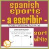 Los Deportes Sports BUNDLE - Srta Spanish