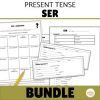 Present tense of Ser in Spanish Practice Activities - Srta Spanish