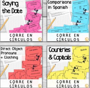 ¡Corre en Círculos! MEGA BUNDLE - Srta Spanish