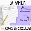Familia Family in Spanish ¡Corre en Círculos! Activity with DIGITAL ...