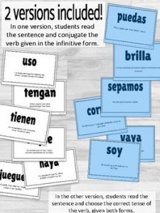 Subjunctive vs Indicative Spanish Practice ¡Corre en Círculos! Activity ...