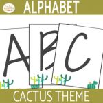 Classroom Decor Bundle Cactus Theme - Srta Spanish