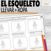Spanish Clothing and Colors La Ropa | El Esqueleto Lleva Practice ...