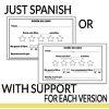 Book Review Templates in Spanish - Srta Spanish