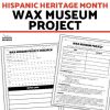 Hispanic Heritage Month Wax Museum Biography Research Project - Srta ...