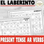 Spanish Maze Practice Activities BUNDLE for Spanish Class - Srta Spanish