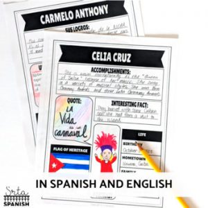 Research Poster Projects BUNDLE - Srta Spanish