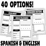 Spanish-Speaking Artists Research Poster Project SPANISH AND ENGLISH ...