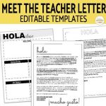 Meet the Teacher Spanish Class Introduction Letter - Srta Spanish