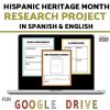 Printable and Digital Research Projects BUNDLE - Srta Spanish