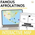 Afro-Latino Digital Activities for Google Maps ENGLISH ONLY - Srta Spanish
