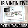 Ir a Infinitive DIGITAL Task Cards Boom Cards - Srta Spanish