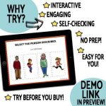 Familia Family in Spanish DIGITAL Task Cards Boom Cards - Srta Spanish