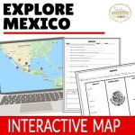 Interactive Maps Activity BUNDLE - Srta Spanish