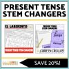 Present Tense Stem Changers Mini Bundle - Srta Spanish
