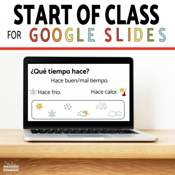 How I Teach Weather in Spanish Class - Srta Spanish