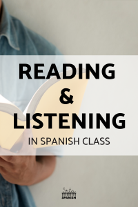 Reading and Listening Activities for Spanish Class - Srta Spanish