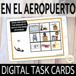 El Aeropuerto Airport Vocabulary in Spanish Boom Cards - Srta Spanish