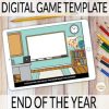 Editable Digital Review Game Template for Spanish Class | BUNDLE - Srta ...