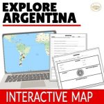 Argentina Virtual Field Trip Digital Map Activities SPANISH ONLY - Srta ...