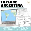 Argentina Virtual Field Trip Digital Map Activities SPANISH AND ENGLISH ...