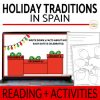 Spanish Holidays Reading Activity La Navidad, Nochebuena, Dia de los ...