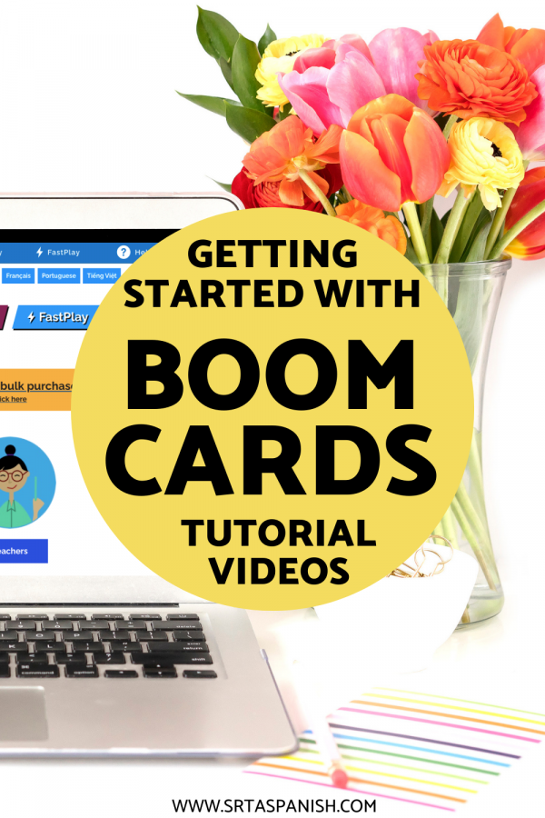 Boom Cards for Spanish Class - Videos - Srta Spanish